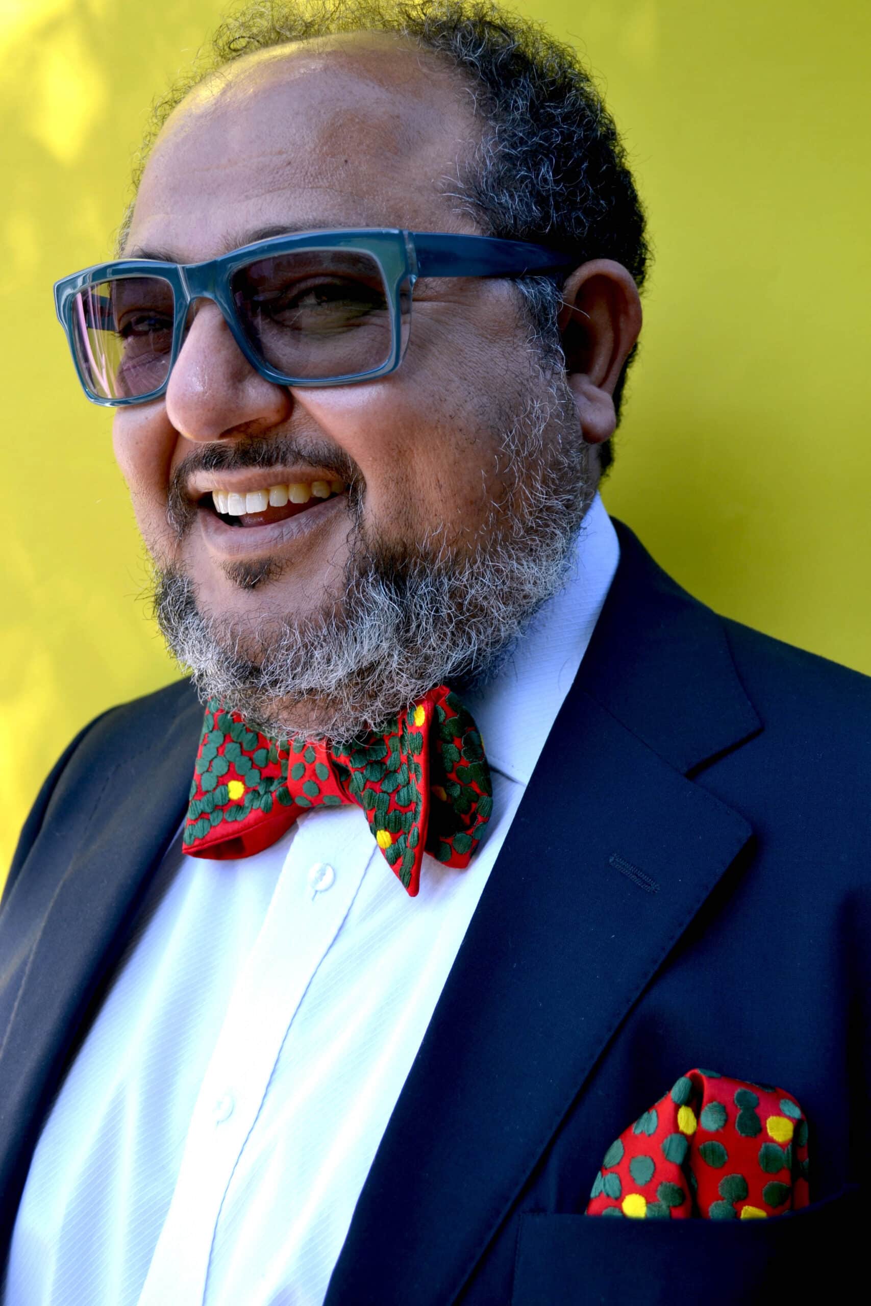 Hannah Refaat Makers Market silk embroidered menswear accesorries