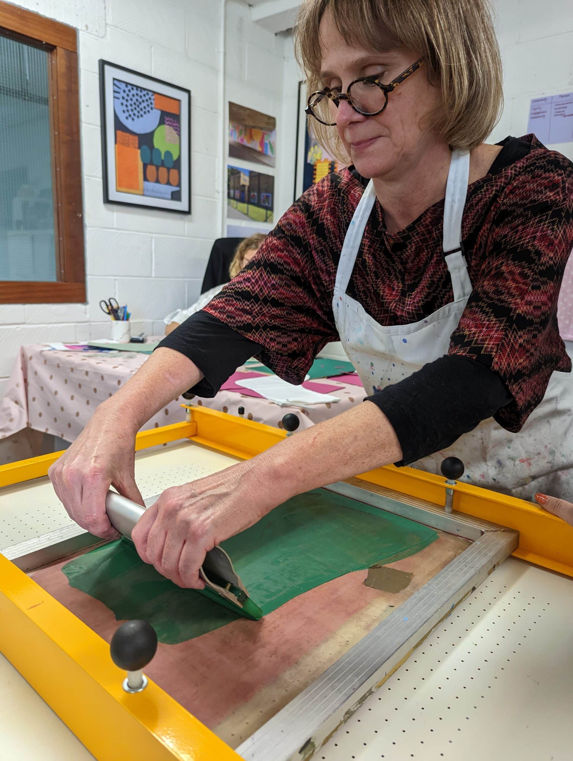 Screen print a stocking | Cockpit
