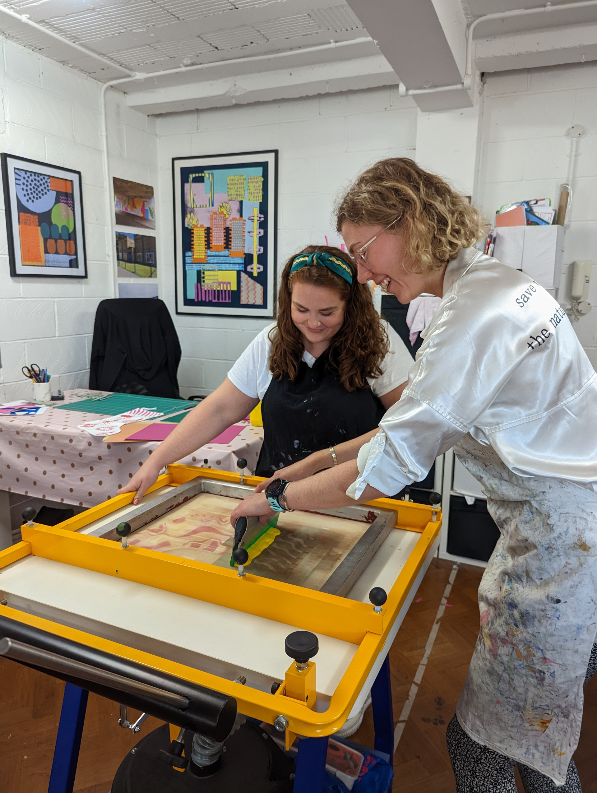 Screen print a stocking | Cockpit