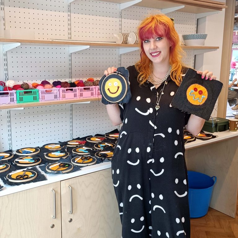 Deptford X: Upcycling & Embroidery with Ashley Jess Knight | Cockpit